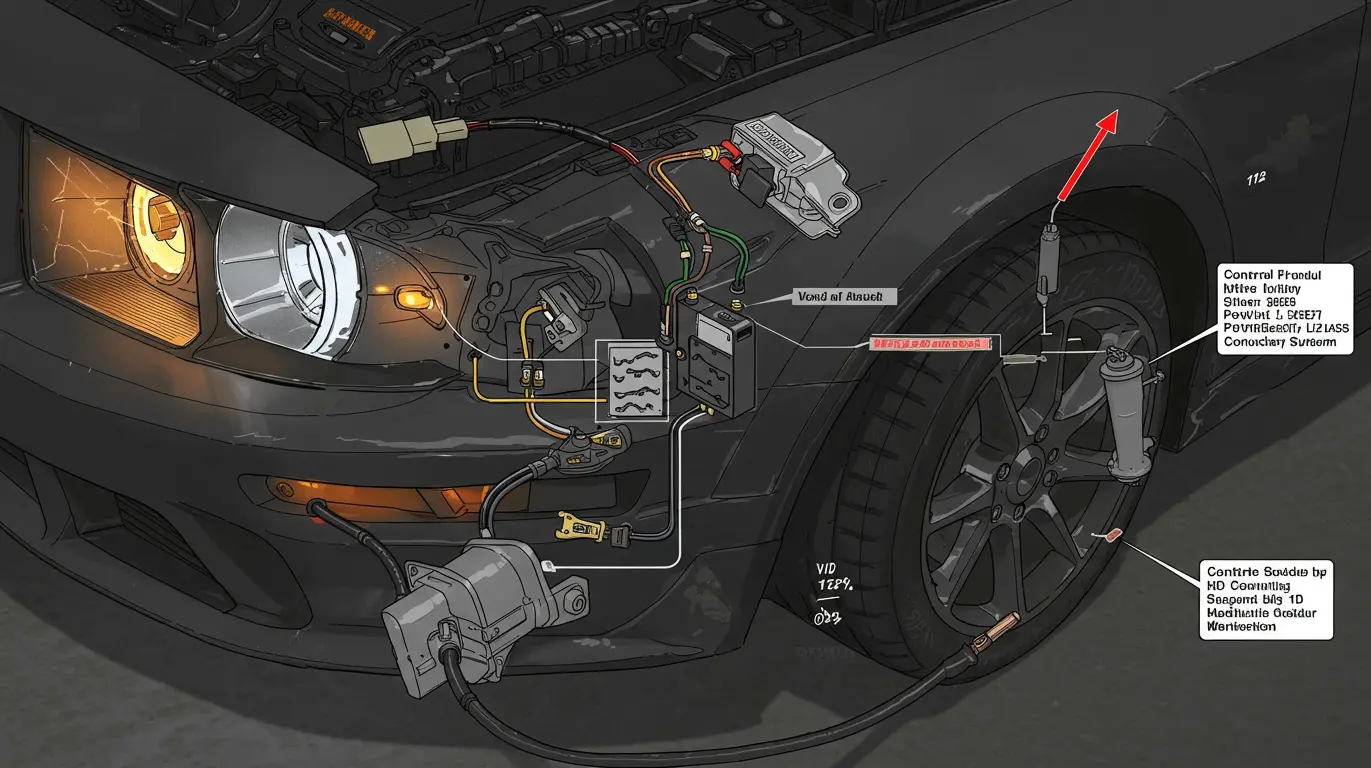Ford Mustang HID Headlight Wire Diagram: A Complete DIY Guide - Cars ...